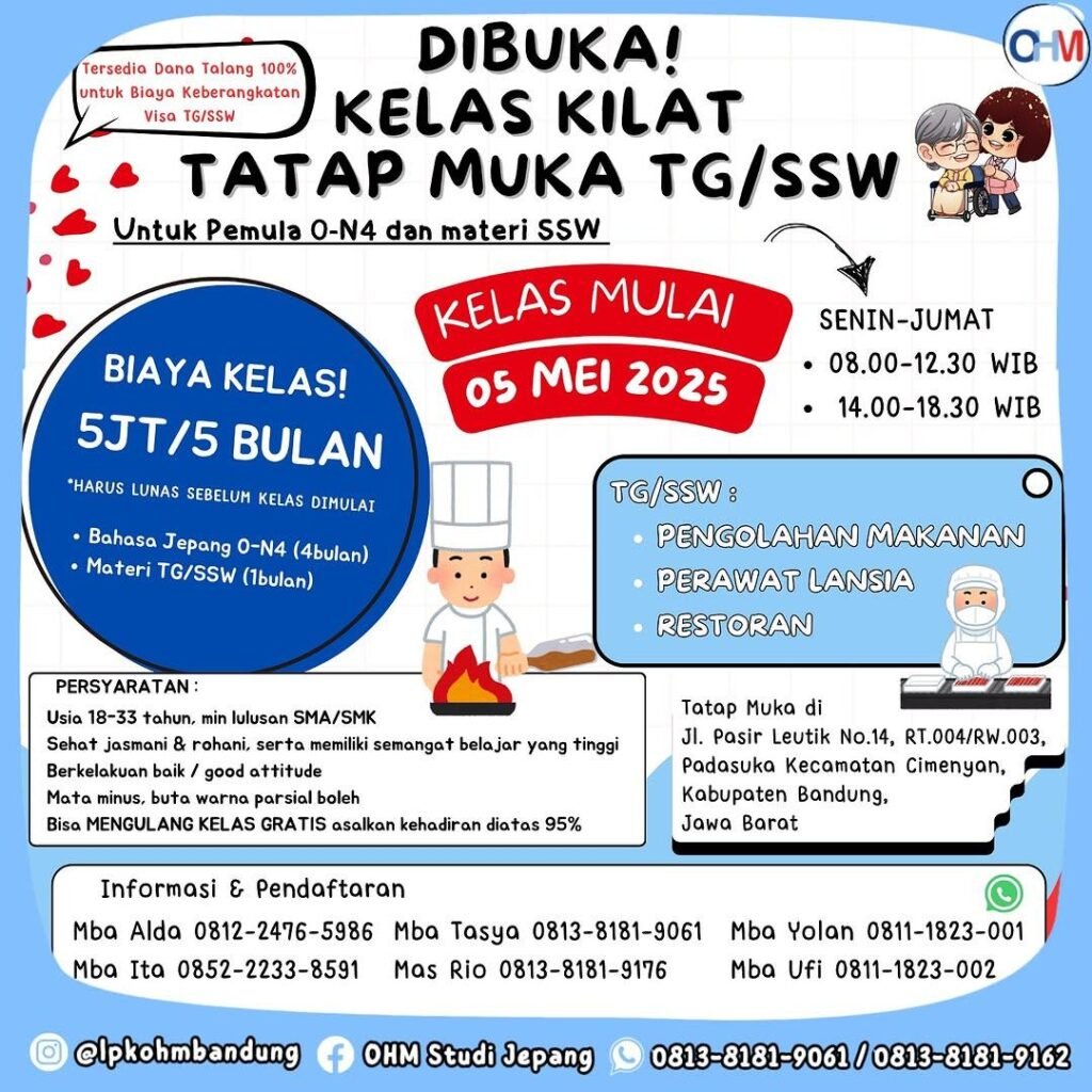 Kelas Kilat MEI 2025 | OHMgroup